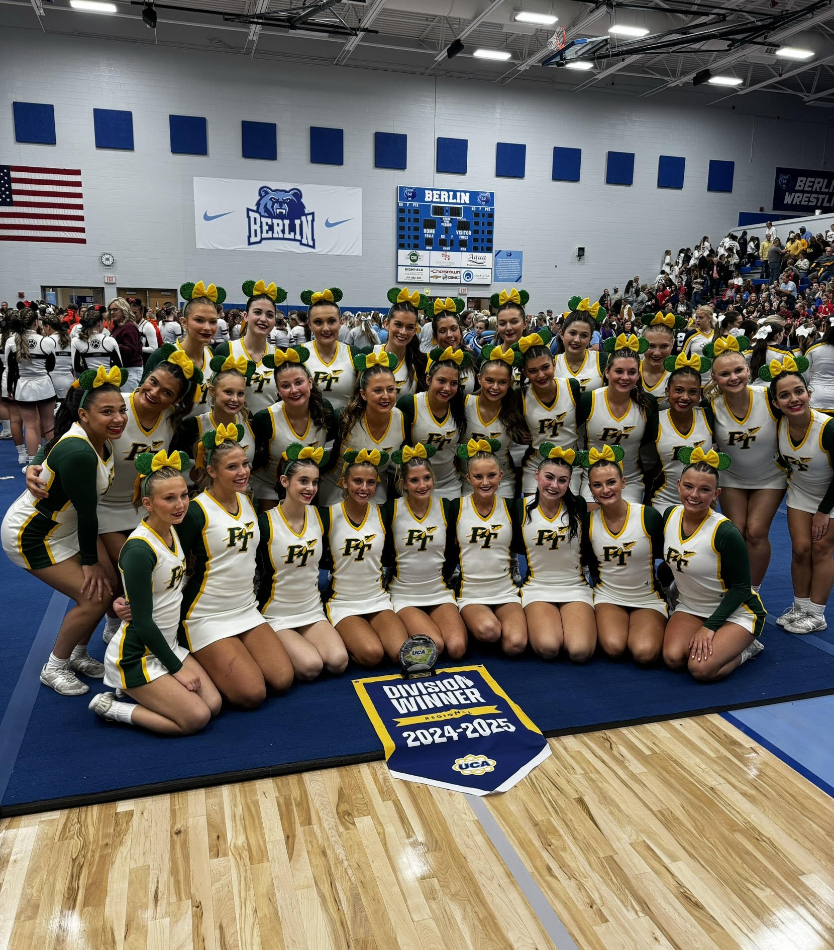 Cheer team punches ticket to Disney - The Warrior